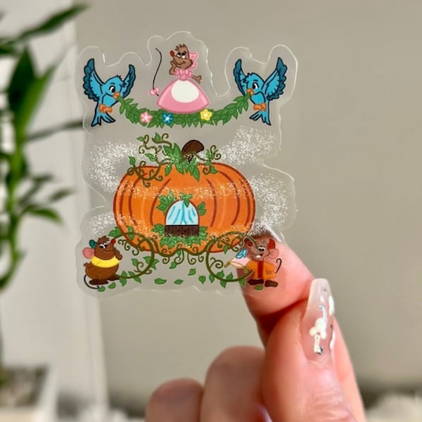 Cinderella Stickers - Etsy