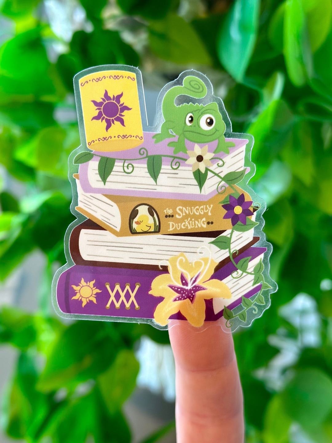Tangled Sticker / Pascal / Disney Theme Laptop Stickers/ Phone, Water ...