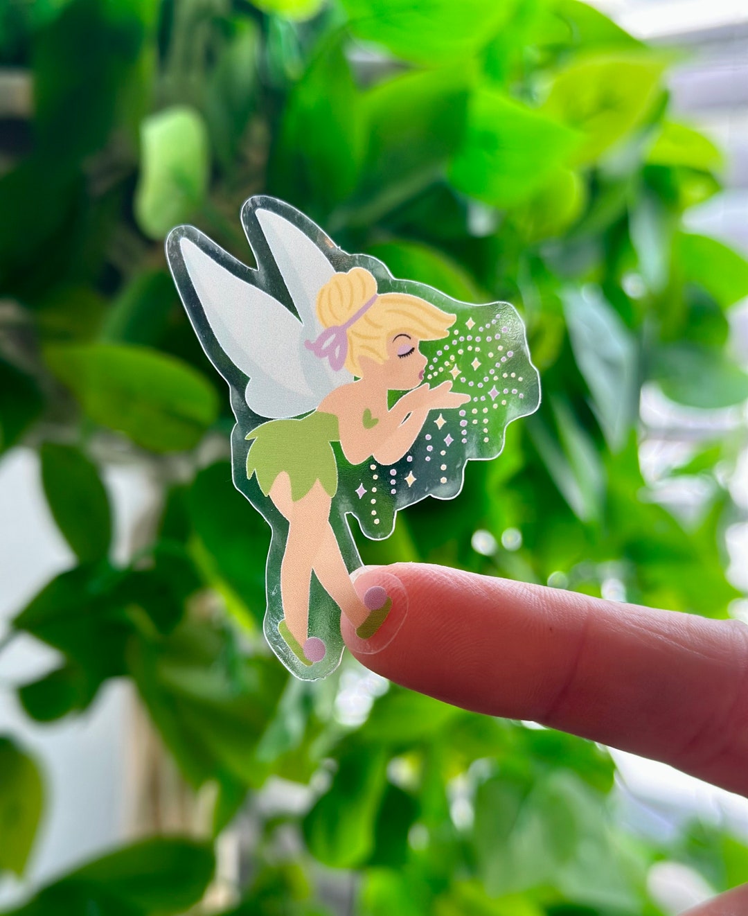 Tink Blowing Pixie Dust Sticker / Tinker Bell Sticker / Peter Pan ...