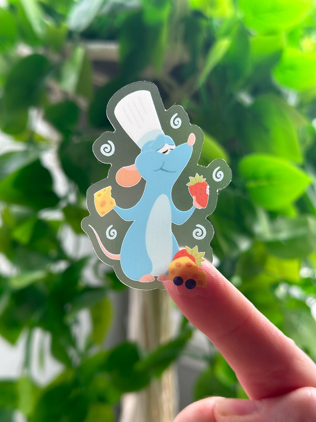 Remy Sticker / Ratatouille Sticker / Clear Vinyl Sticker/ Phone, Laptop ...