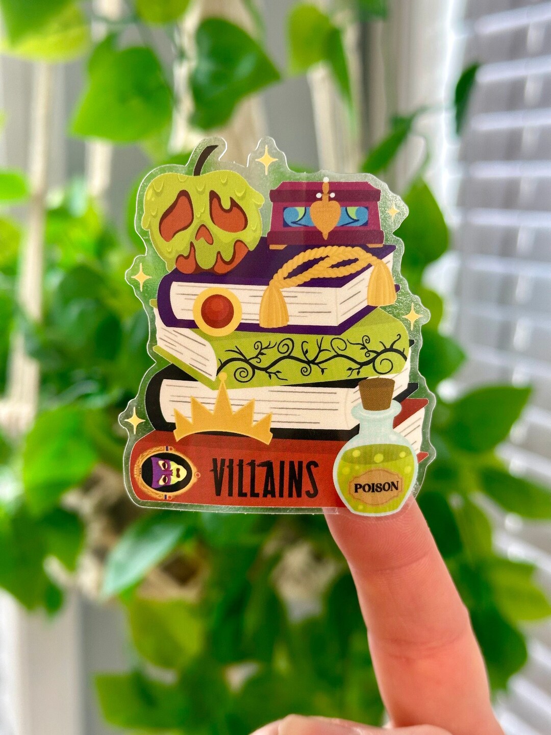 Evil Queen Sticker / Villains / Snow White / Poison Apple/ Laptop ...