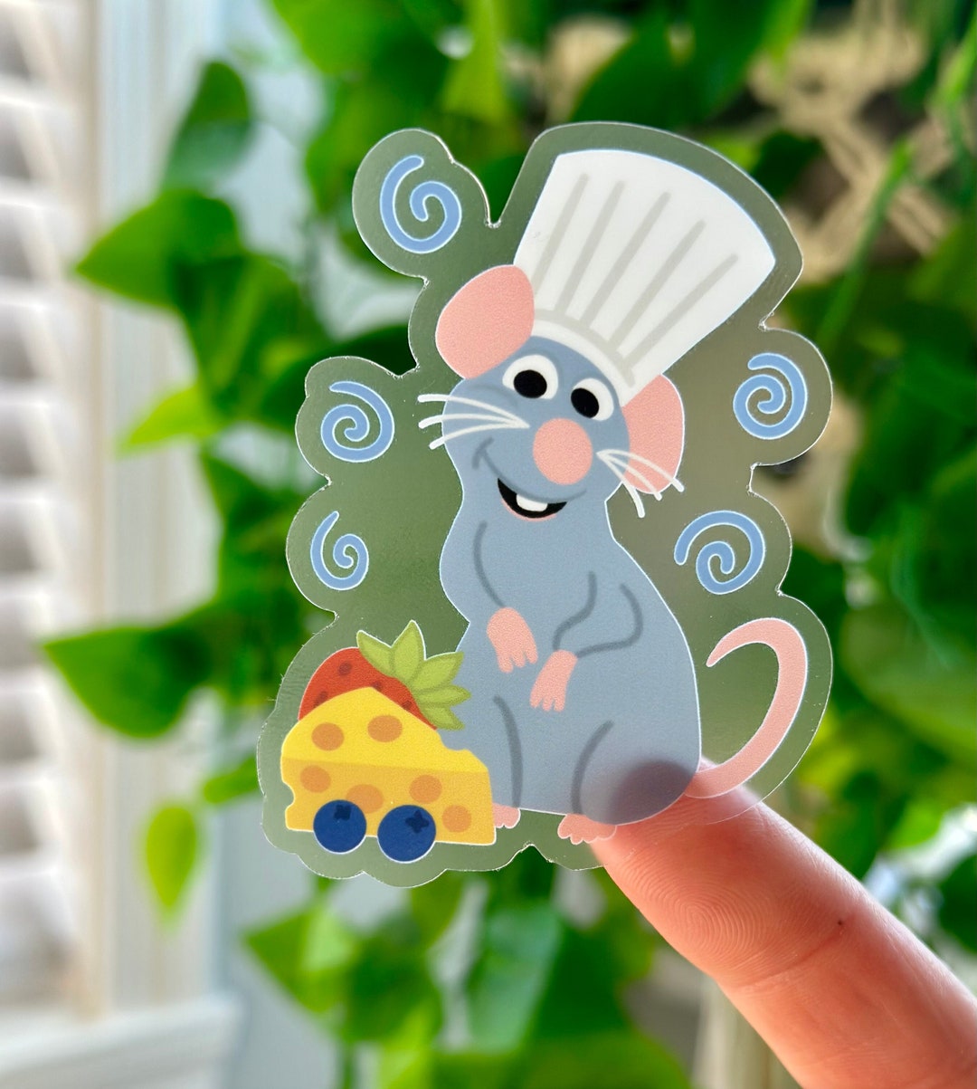 Remy Sticker / Ratatouille / Disney Parks Tumbler Sticker / Phone ...
