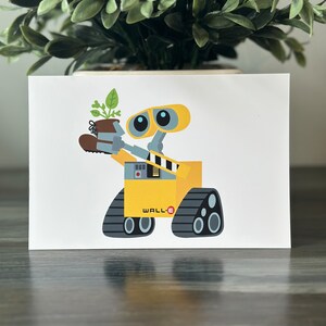 Wall-e Holding Plant Art Print / Home Decor - Etsy