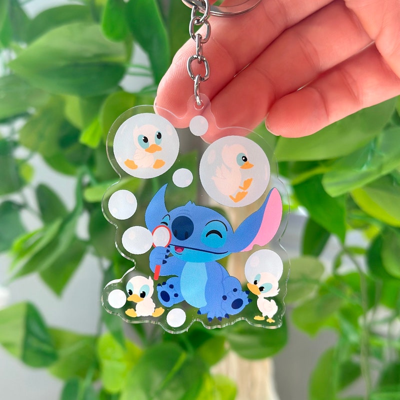 Stitch Keychain - Etsy