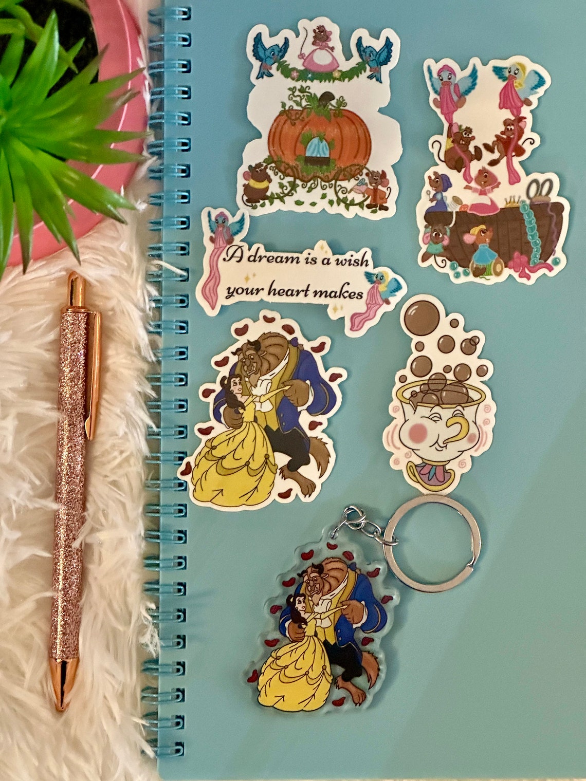 Cinderella Sticker/ Pumpkin Carriage Sticker / Cinderella Mice - Etsy