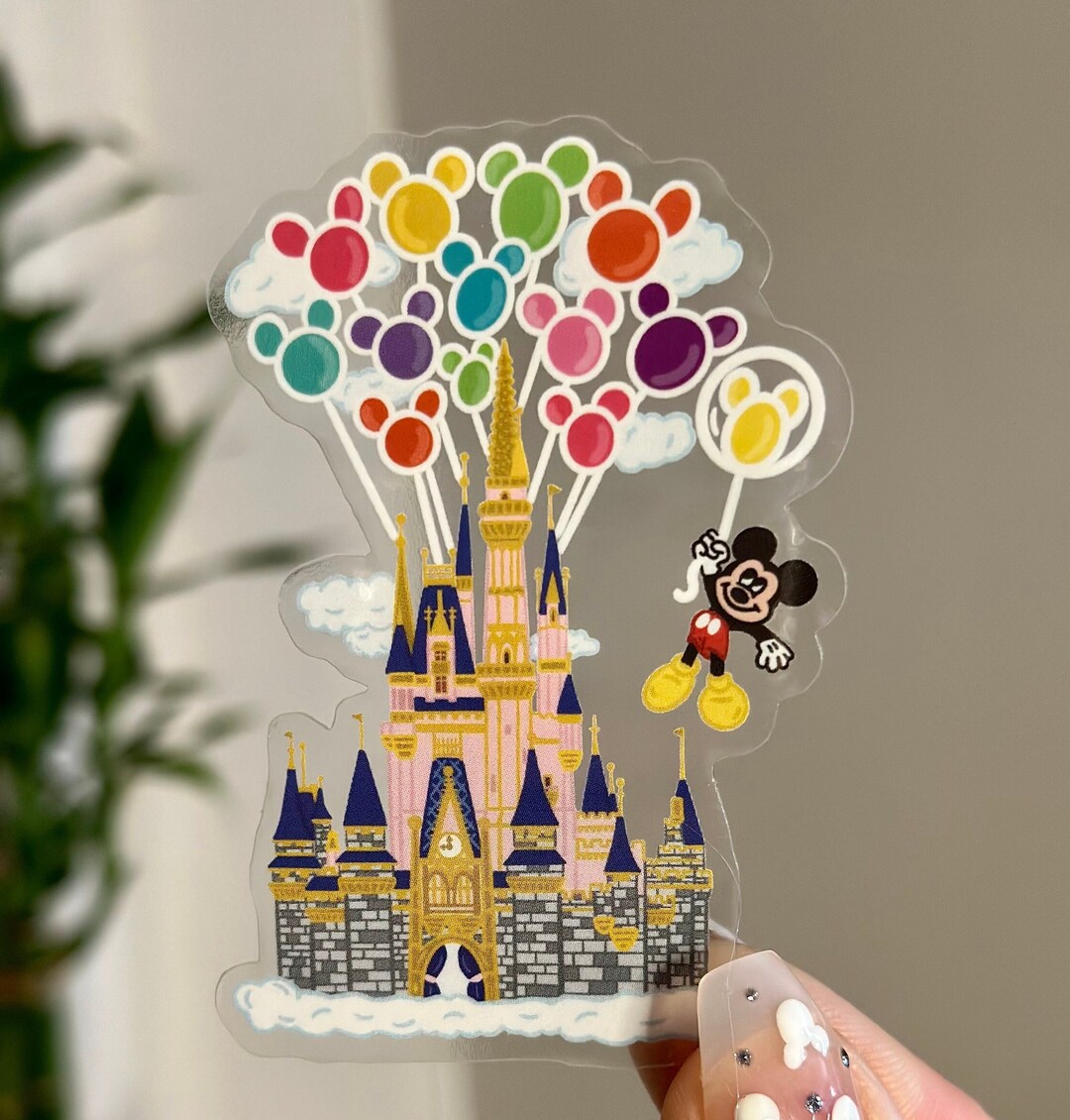 Disney World Castle Sticker / Mickey Sticker / Disney Parks Sticker ...