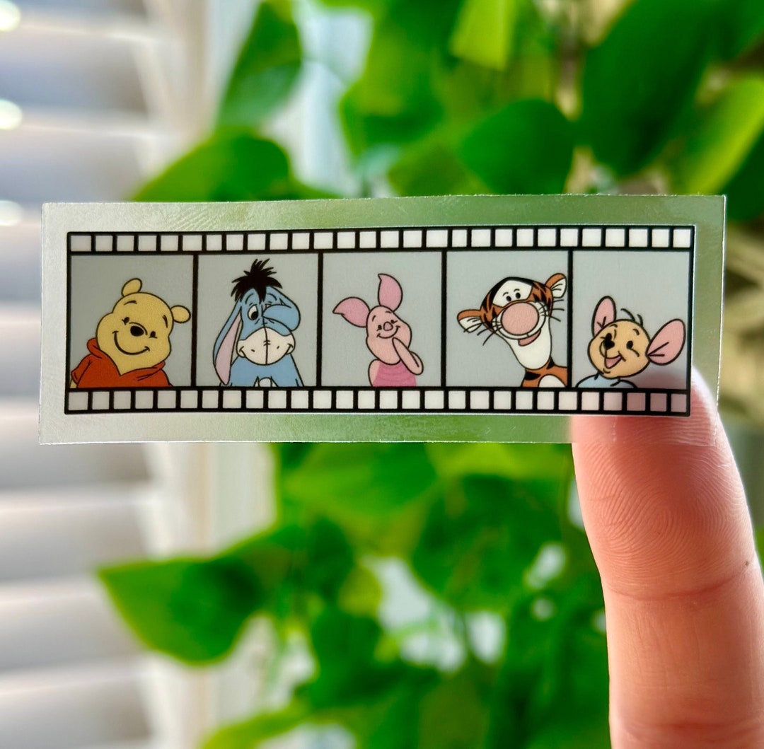 Pooh and Friends Photo Strip Sticker / Disney Parks Tumbler Decal ...