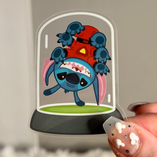 Angry Stitch Png - Etsy