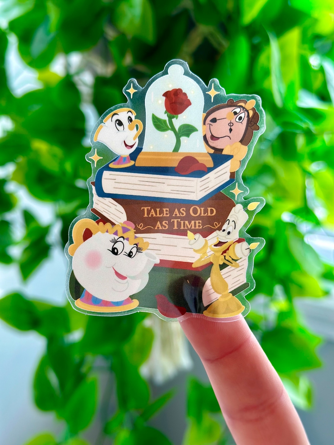 Beauty and the Beast Sticker / Journal Sticker / Disney Theme - Etsy