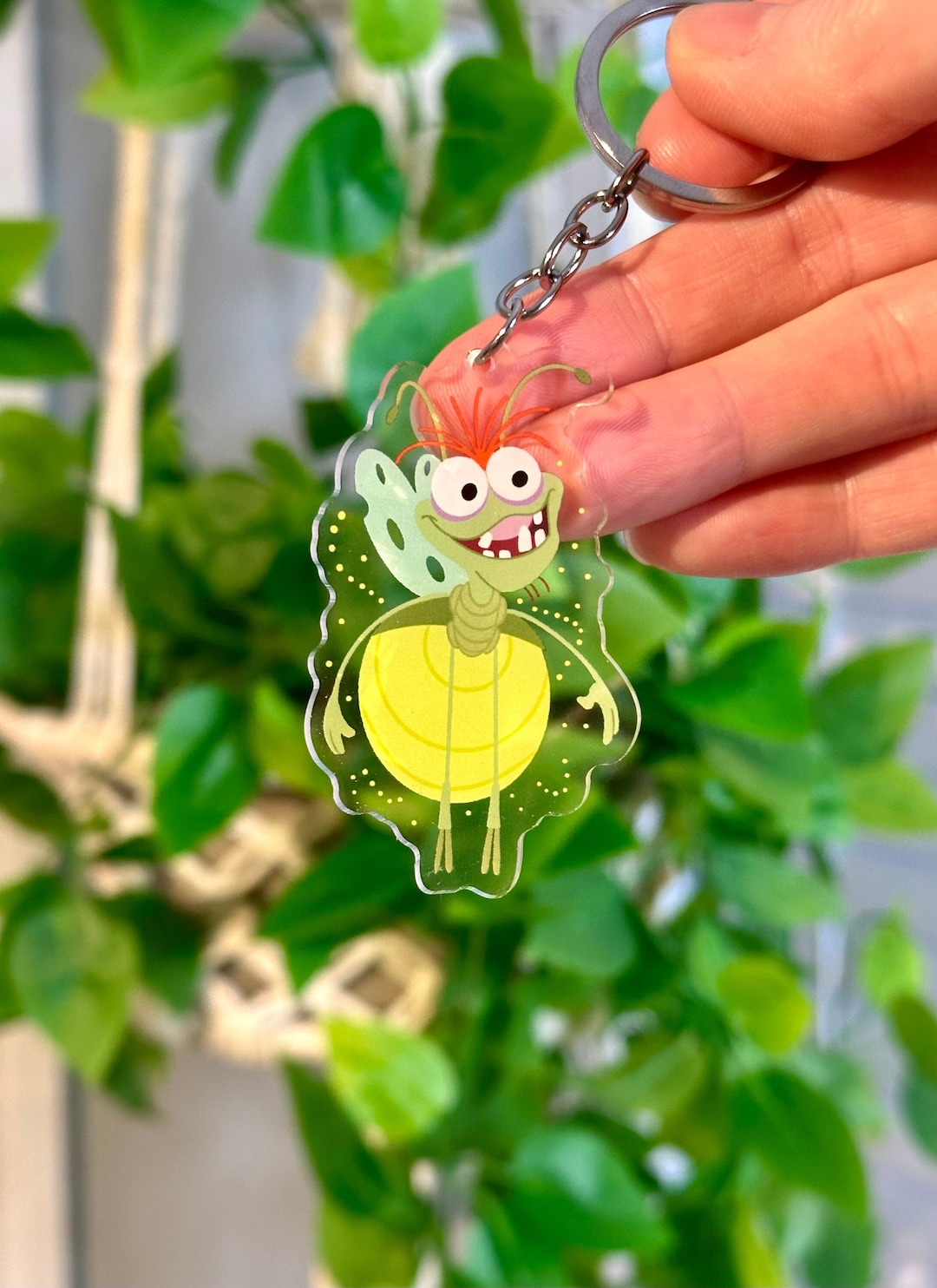 Ray the Firefly Keychain / Princess and the Frog / Cute Accessories - Etsy