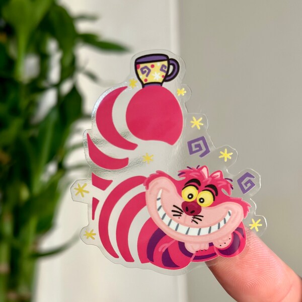 Cheshire Cat Sticker - Etsy