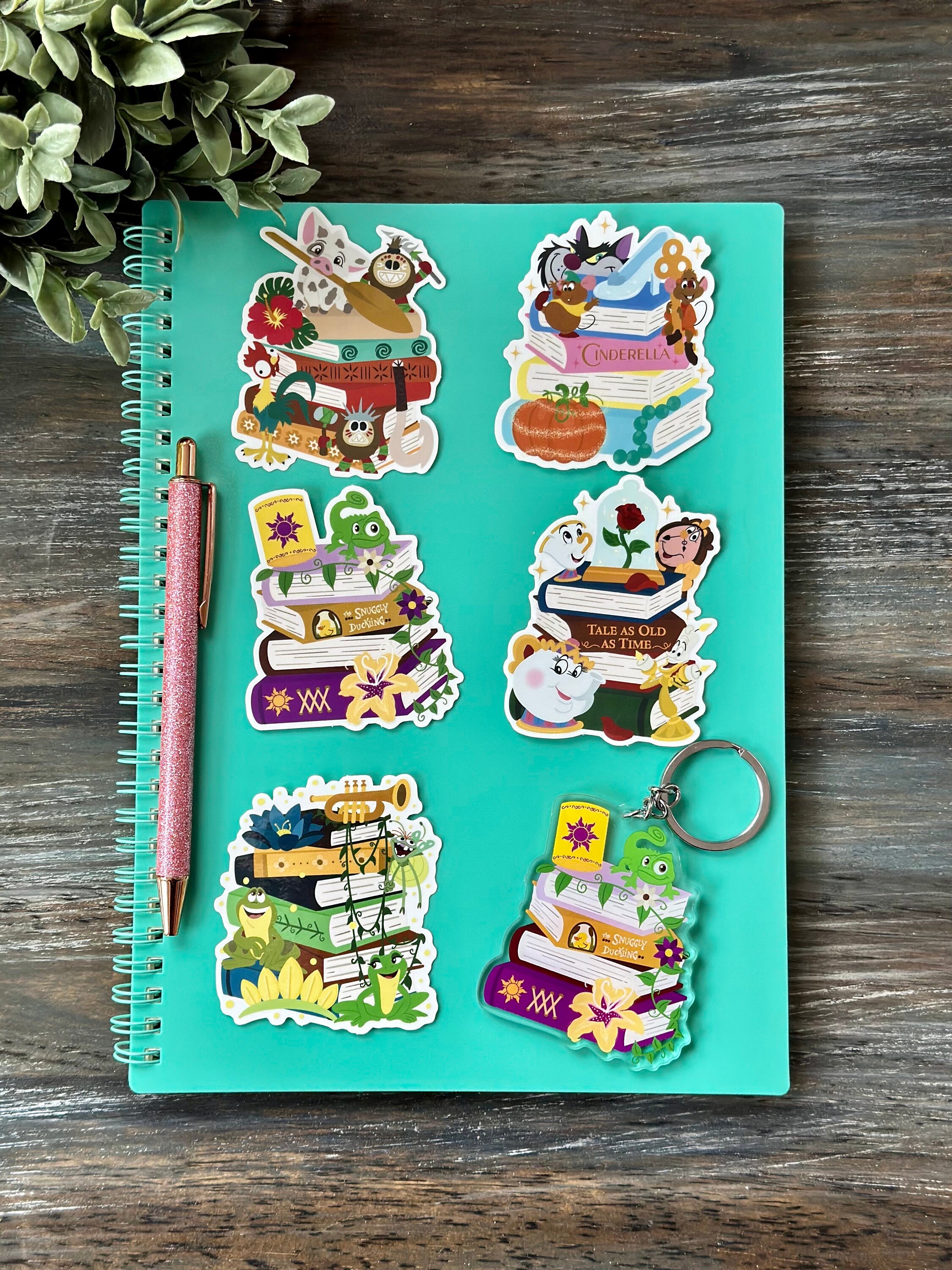Tangled Sticker / Pascal / Disney Theme Laptop Stickers/ Phone, Water ...