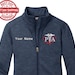 Nurse Practitioner Custom Embroidery Female Jacket. Female NP Fleece ...