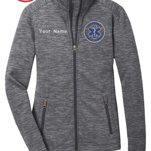 Custom Embroidery Ladies EMS Jackets, First Responder Jacket, Paramedic ...