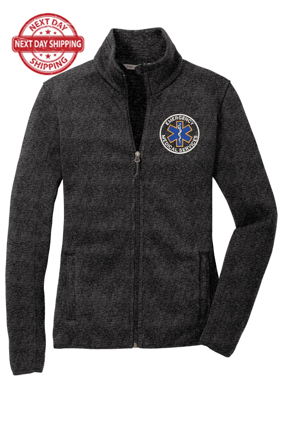 Personalized EMS Jackets for Women - Custom Embroidered First Responder ...