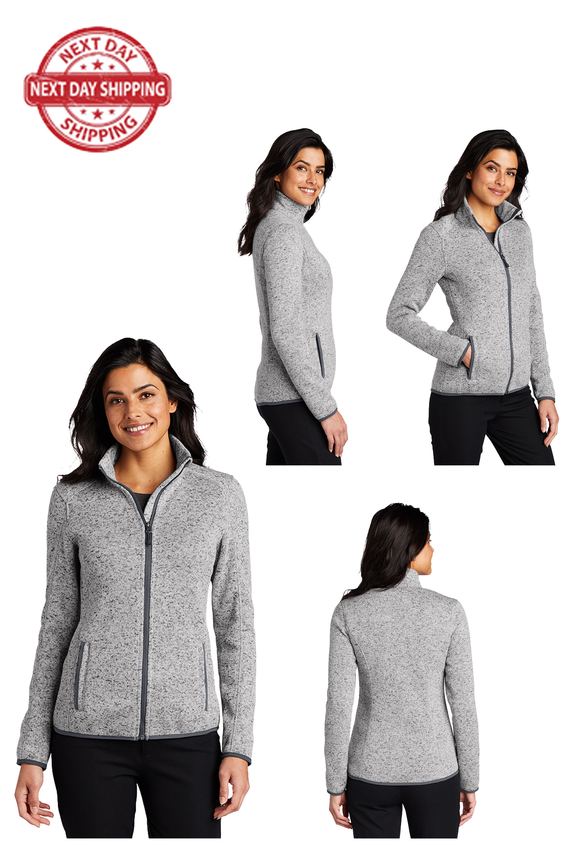 Custom Female PA Fleece Jacket - Personalized Embroidered Physician ...