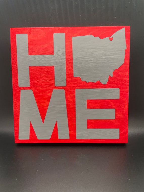 Custom Ohio Home Sign - Etsy