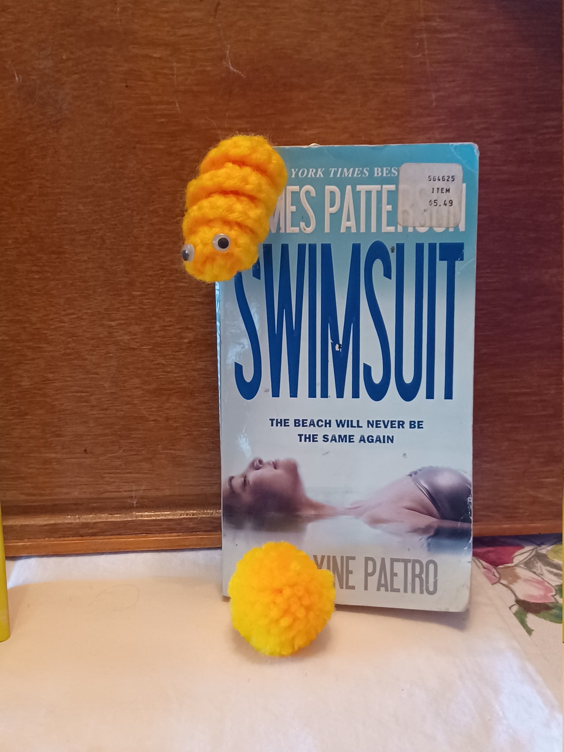 Bookworm Bookmark - Etsy