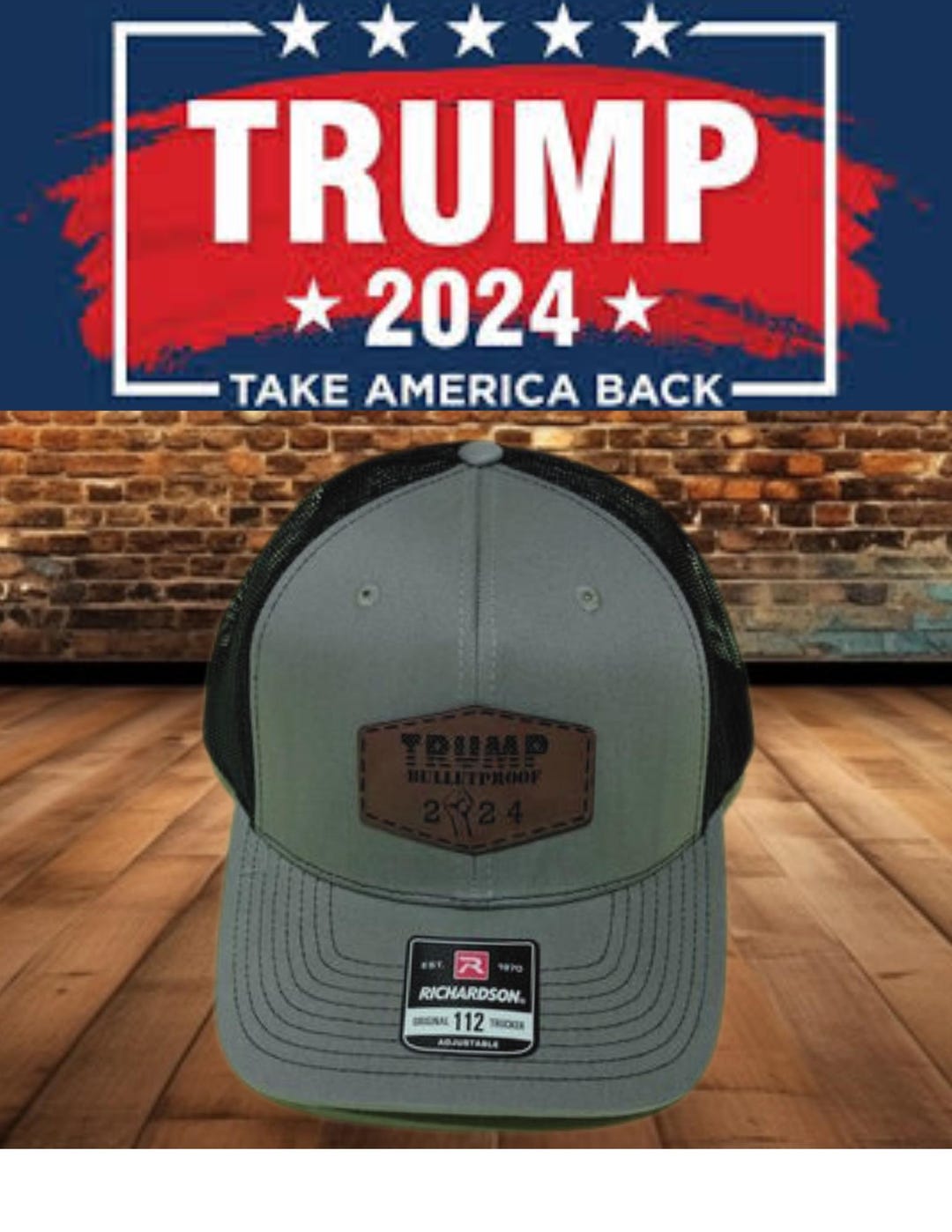 Trump 2024 Richardson 112 Trucker Hat – MAGA Patriotic Cap - Etsy