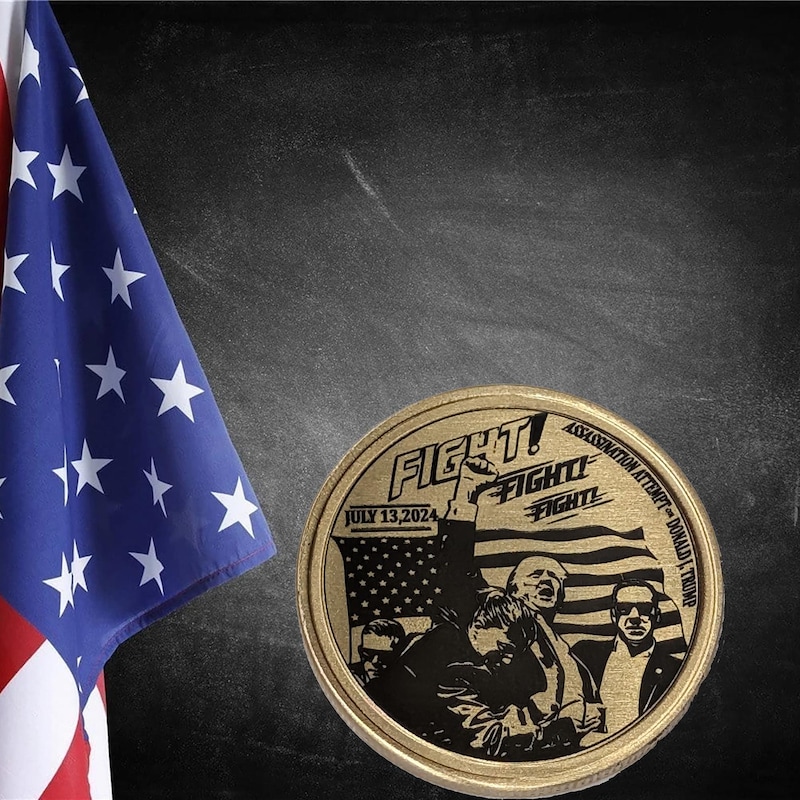 Trump Challenge Coins - Etsy