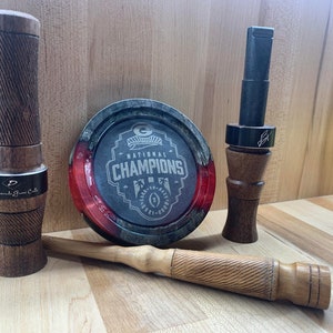 Premium Custom Engraved Duck Call Bands - Personalized Logo Branding ...