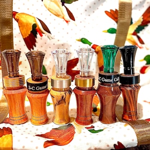 Premium Custom Engraved Duck Call Bands - Personalized Logo Branding ...