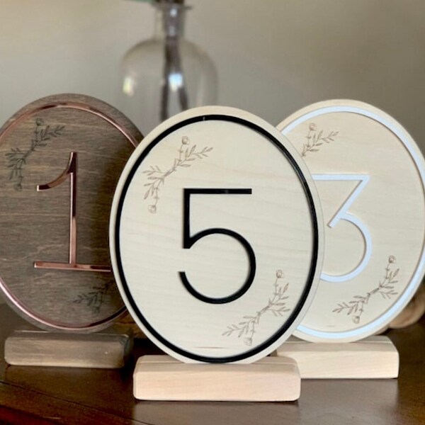 Vintage Table Number - Etsy