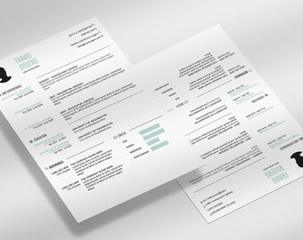 Google Docs Resume Template CV Template Google Docs Resume - Etsy