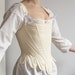 18th Century Historical Corset-1780 Stays-handmade-made to Order - Etsy