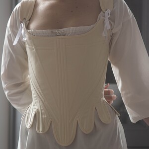 18th Century Historical Corset-1780 Stays-handmade-made to Order - Etsy