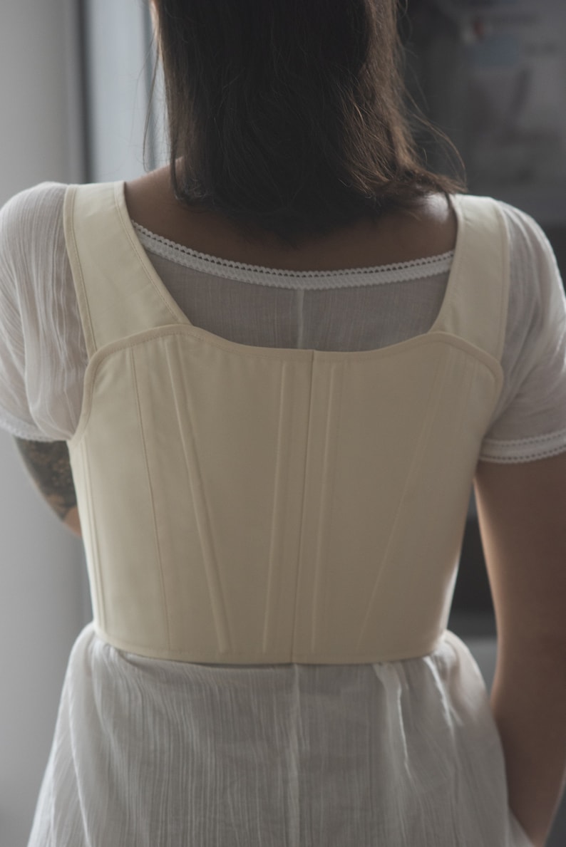 Size L-PDF Pattern-regency Short Stays-front Lacing-1800-1825 - Etsy