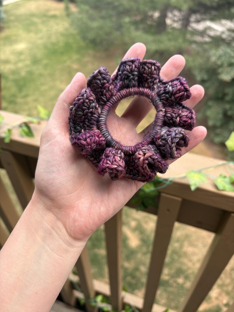 Crocheted Scrunchie - Etsy