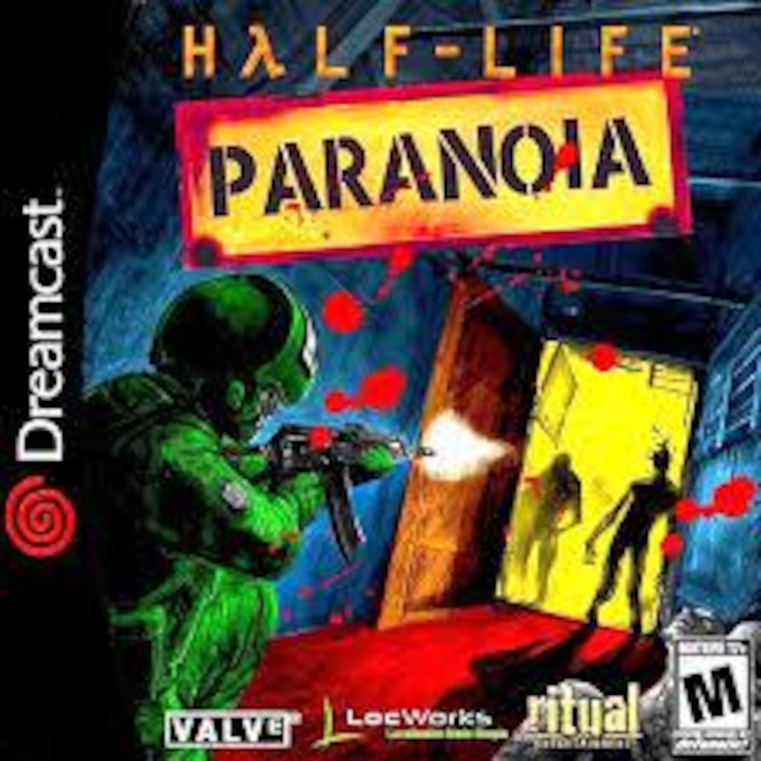 Half Life Paranoia Sega Dreamcast Game - Etsy