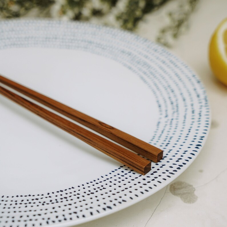Teak Wooden Chopstick Collection - Etsy