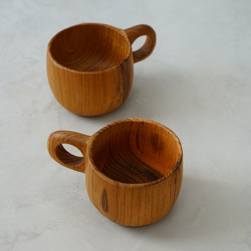 Wooden Mug - Etsy