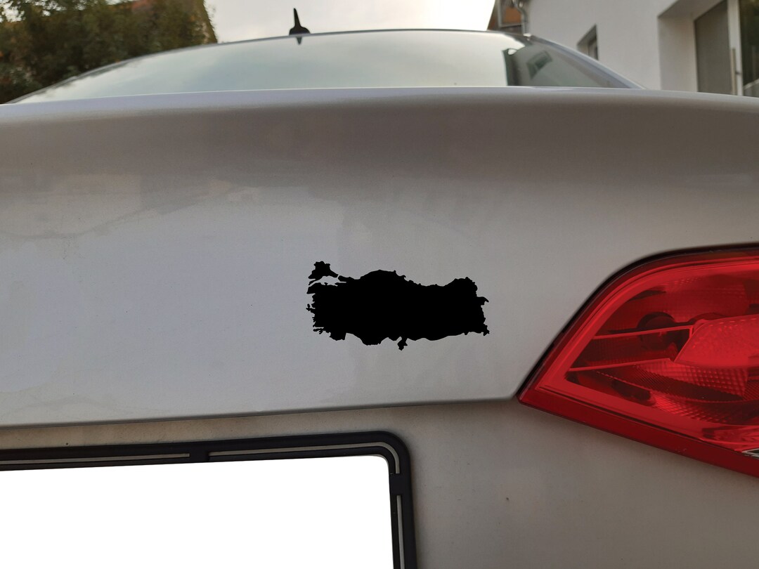 Turkey Map as a Sticker Sticker Without Background free Standing in ...
