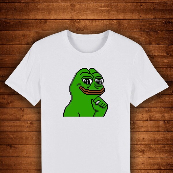 Pepe Smirk - Etsy