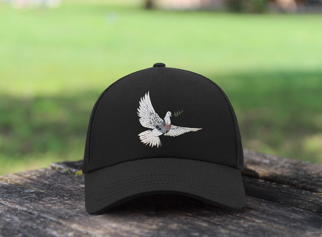 Banksy Peace Dove Baseball Cap, Bulletproof Vest Street Art Dad Hat - Etsy