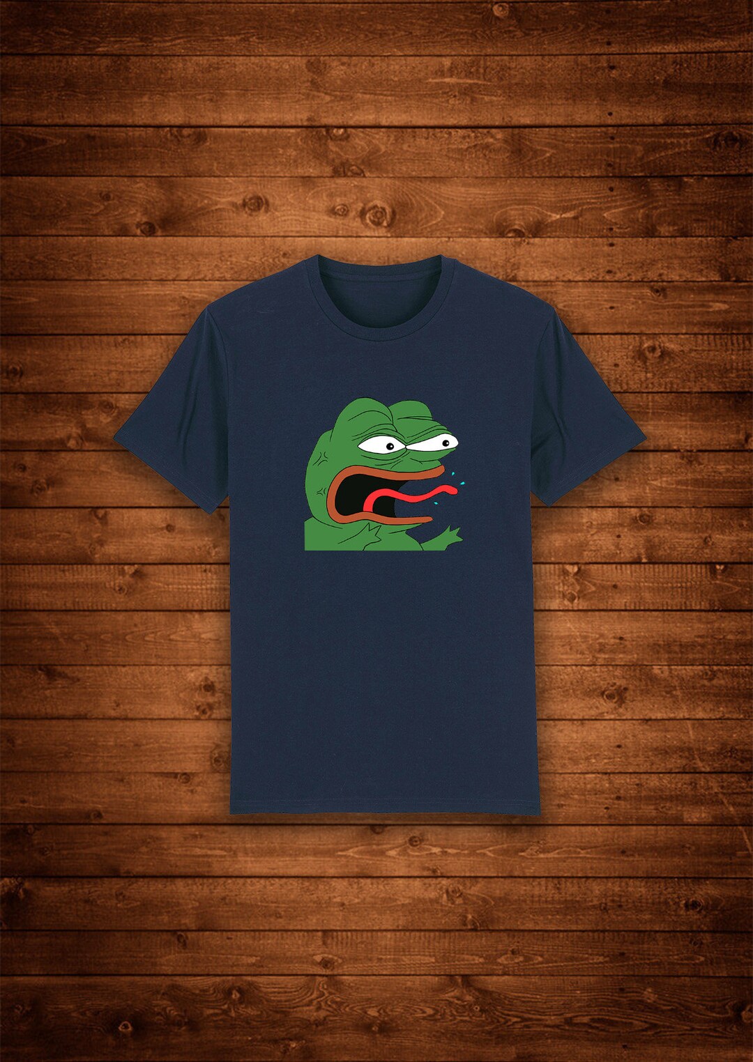 Anger Pepe Frog Meme Screaming / T-shirt Unique Design Street Wear Art ... Anger Pepe Frog Meme Screaming / T-shirt Unique Design Street Wear Art ...