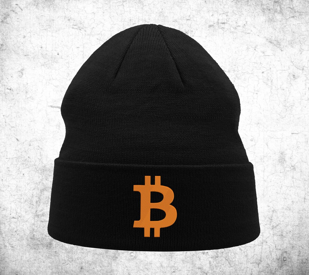 Bitcoin Logo BTC Classics Crypto Currency / Beanie Unisex Embroidered ...