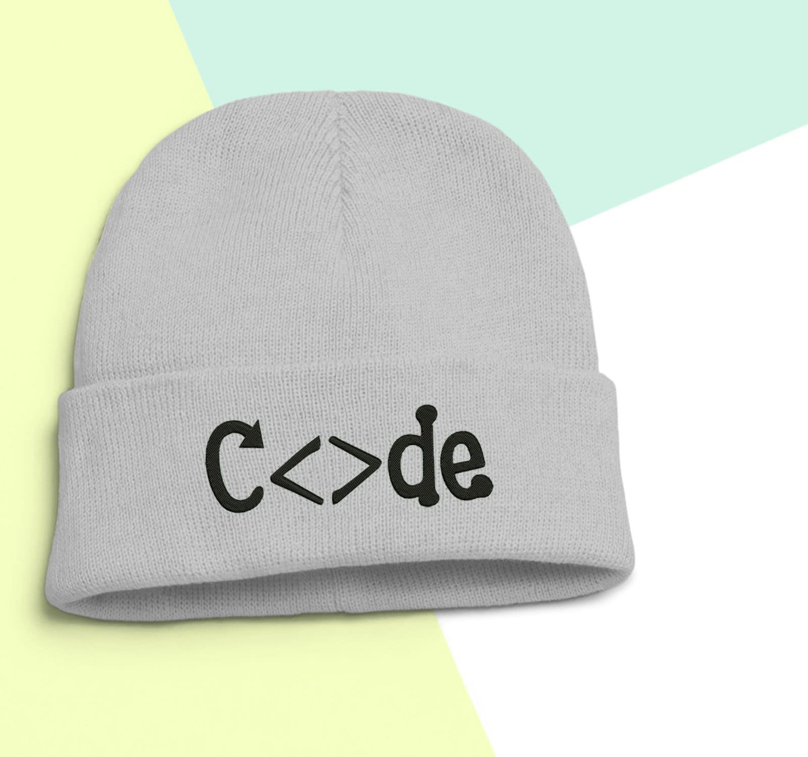 Code Computer Hacker Life Style / Beanie Unisex Embroidered Cap Hat ...