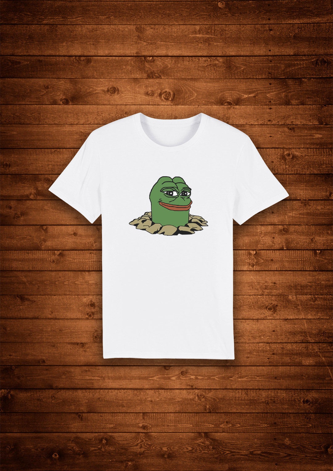 Diglett Pepe the Frog Meme / T-shirt Unique Design Street Wear Art ...