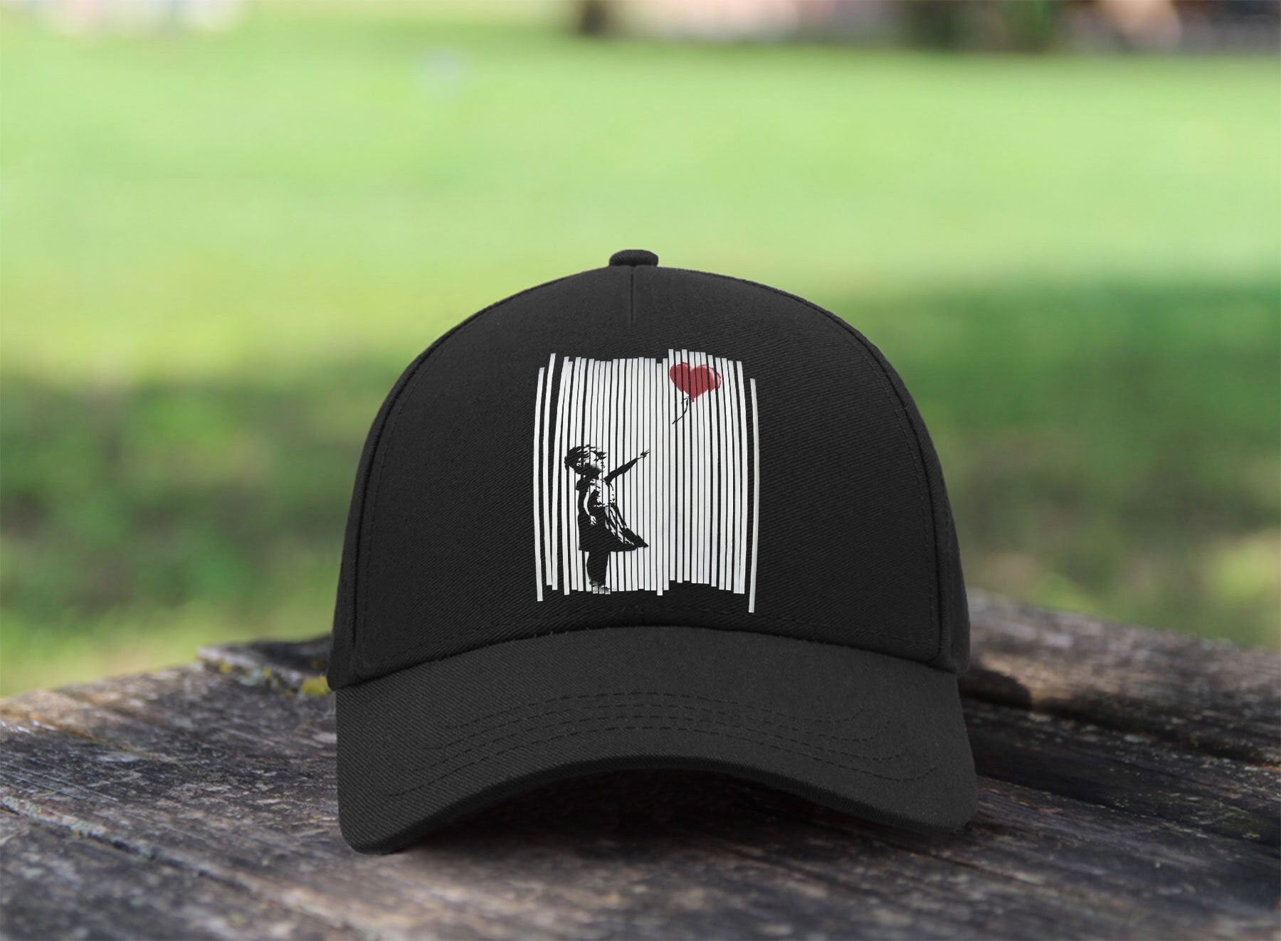 Banksy Girl With Balloon Shredded Street Art / Adjustable Unisex ...