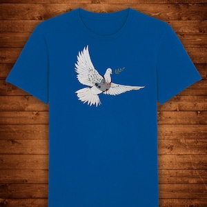 Banksy Peace Dove With Bulletproof West Street Art / T-shirt Unique ...