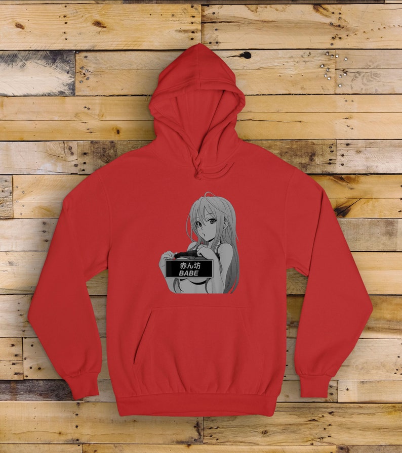 Babe Hentai Aesthetic Waifu Vaporwave Anime Manga Hoodie Etsy