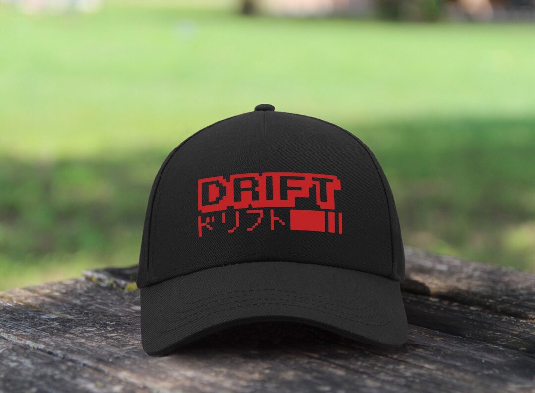 Drift JDM Japan Kanji / Adjustable Unisex Baseball Cap Cotton Dad Hat ...