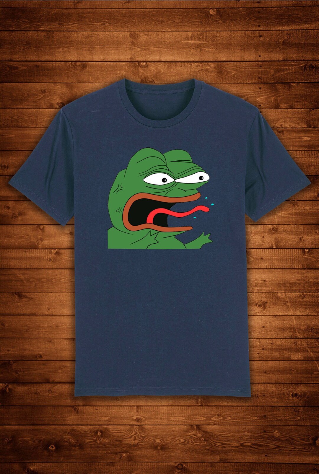 Anger Pepe Frog Meme Screaming / T-shirt Unique Design Street Wear Art ... Anger Pepe Frog Meme Screaming / T-shirt Unique Design Street Wear Art ...