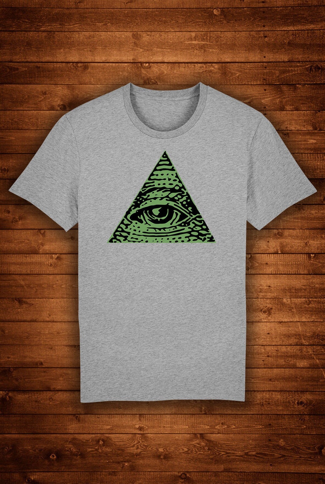 Eye of Horus Art Illuminati Pyramid / T-shirt Unique Design Street Wear ...