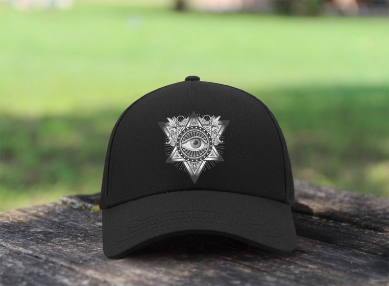The All Seeing Eye of Illuminati Pyramid / Adjustable Unisex Baseball ...