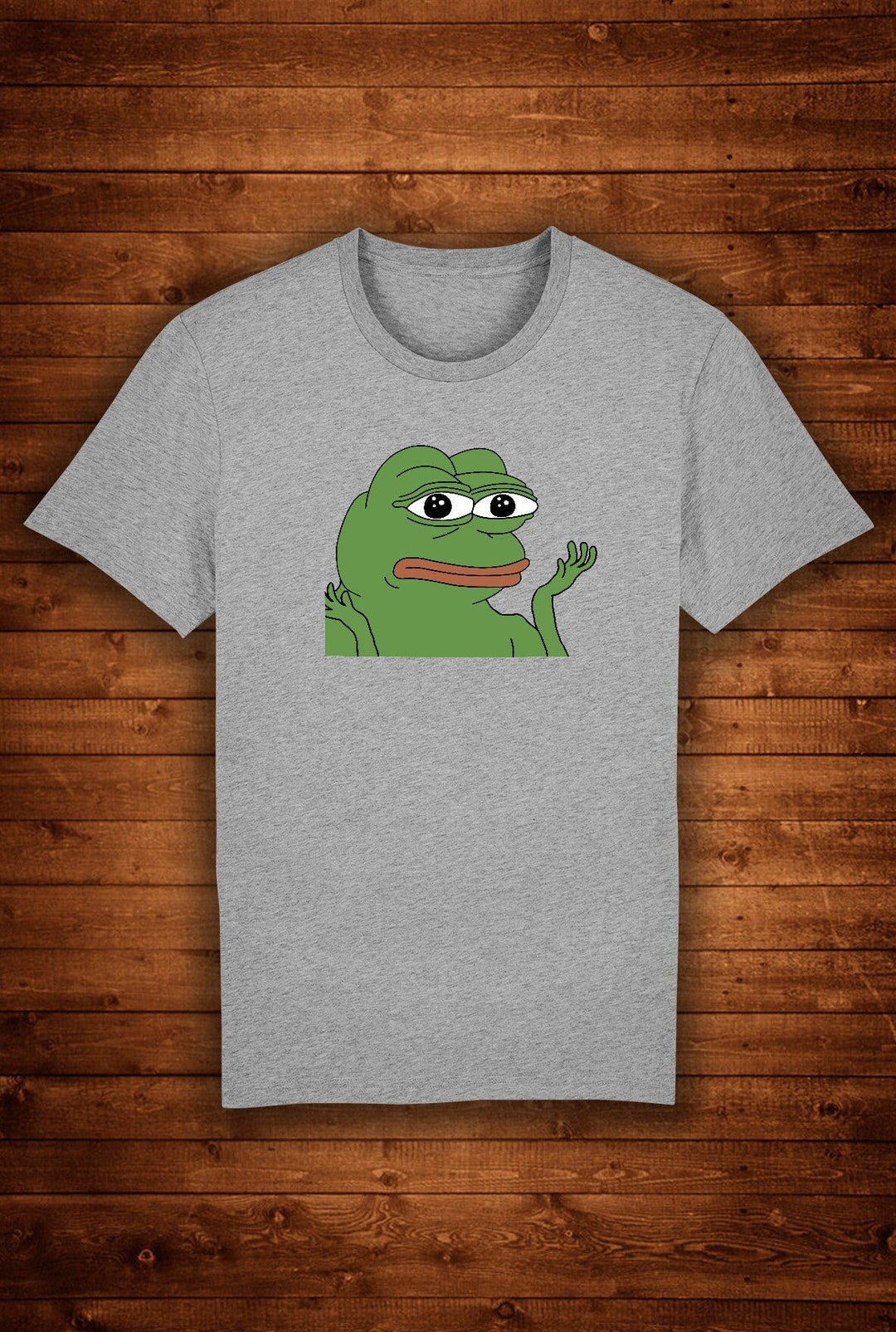 Pepe Frog Shoulder Shrug / T-shirt Unique Design Street Wear Art Urban ...